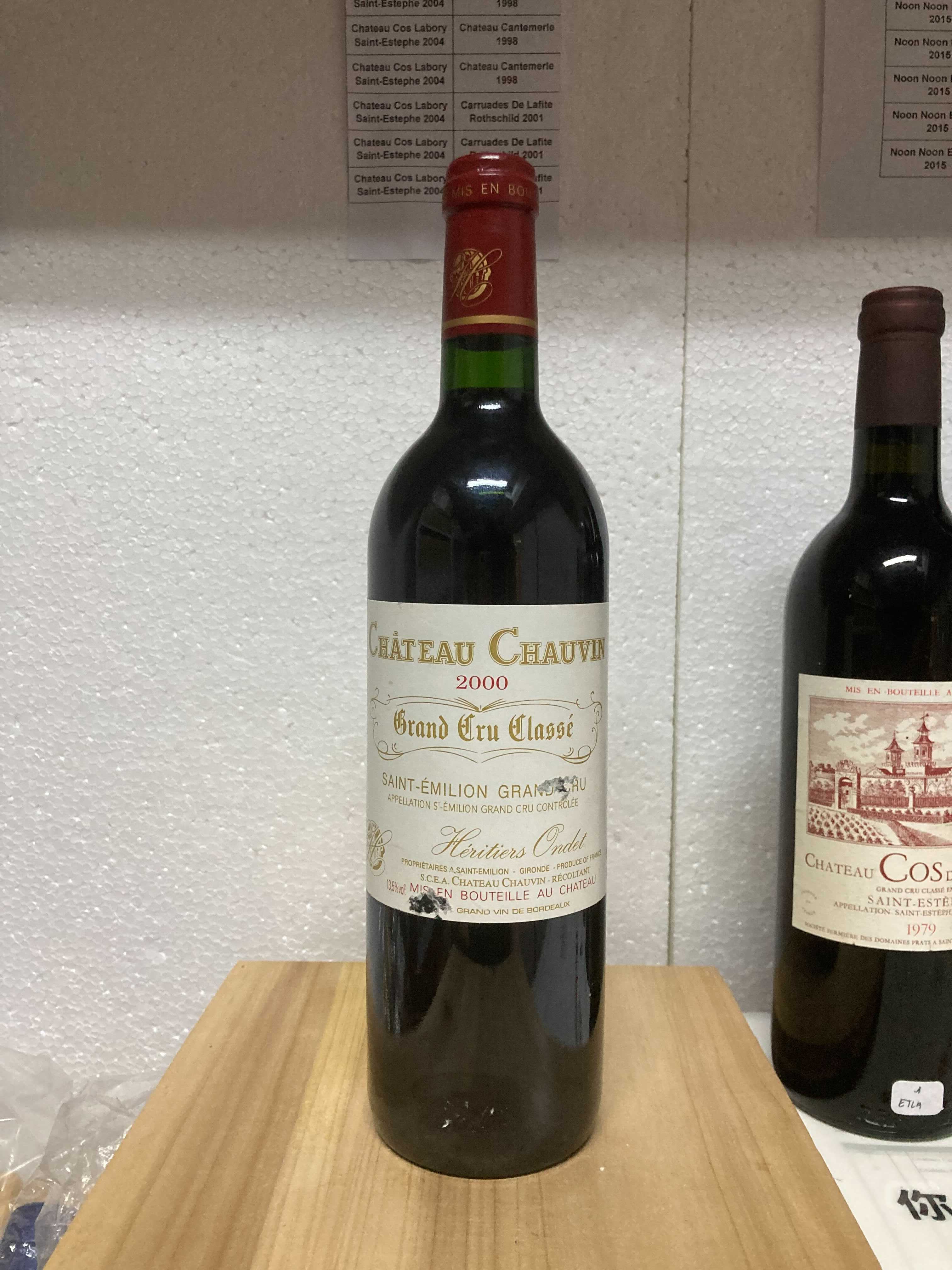 Chateau Chauvin, 2000 , ↓ TWD 2244.0 法國 紅葡萄酒 - Sovy 老酒市集--酒商雲集·化算訂購